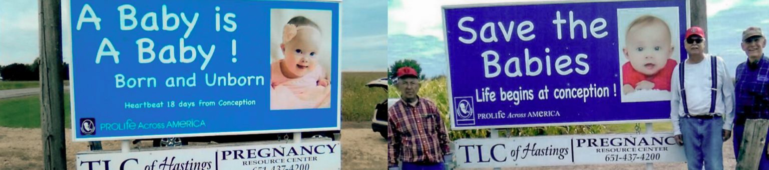 ProLife Across America | Mini Billboards